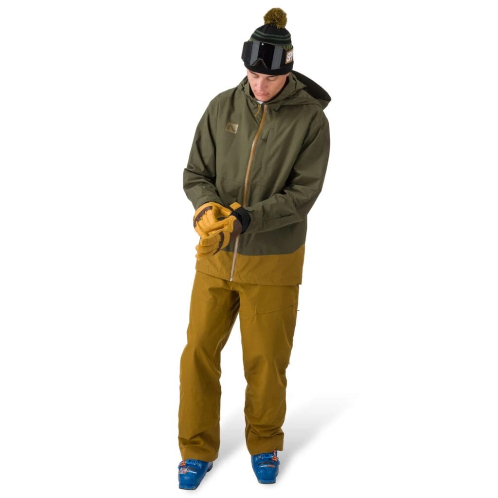 Flylow Dante Jacket - Evergreen/Rye | Gnomes - The Ski Experts