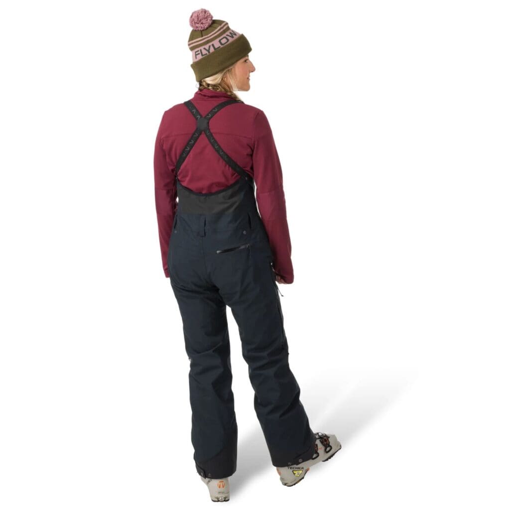 Flylow Foxy Insulated Bib - Black | gnomes [the ski experts]