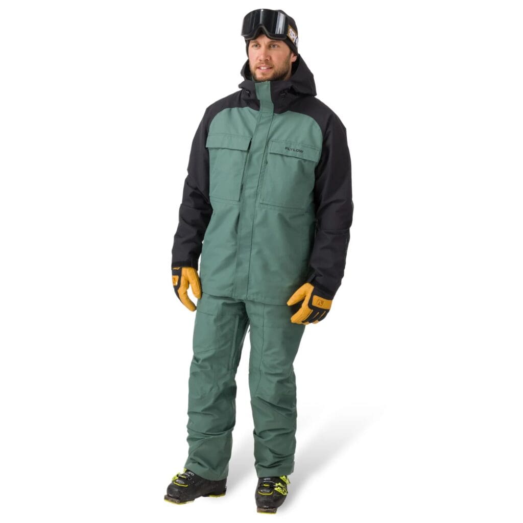 Flylow Patrol Jacket - Grove/Black | Gnomes - The Ski Experts