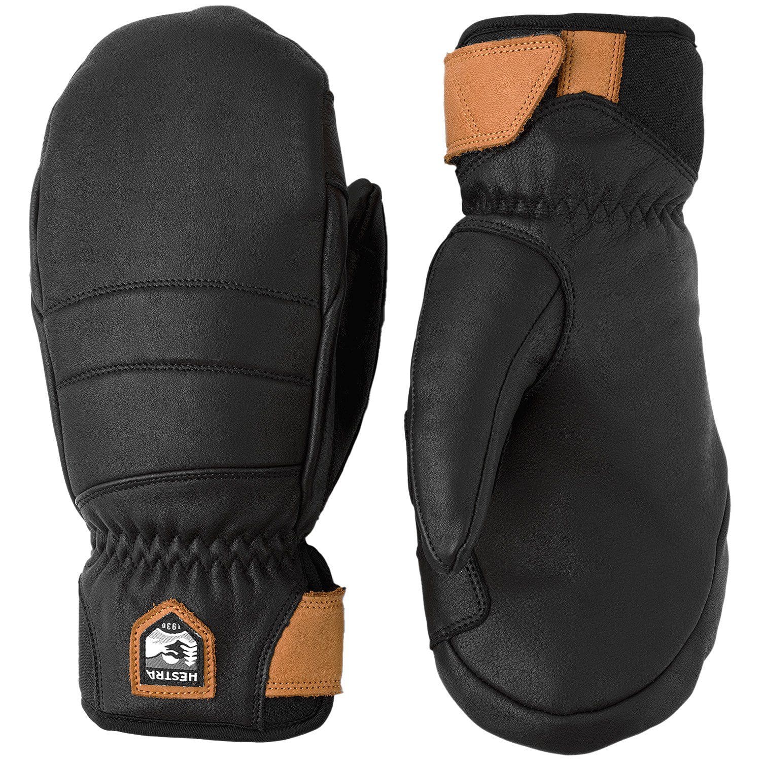 Hestra Women's Fall Line Mitt - Black/Black | Gnomes - The Ski Experts