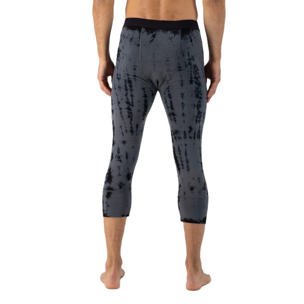 Mons Royale Cascade Merino 3/4 Legging Men's - Grey Tie Dye | Gnomes ...