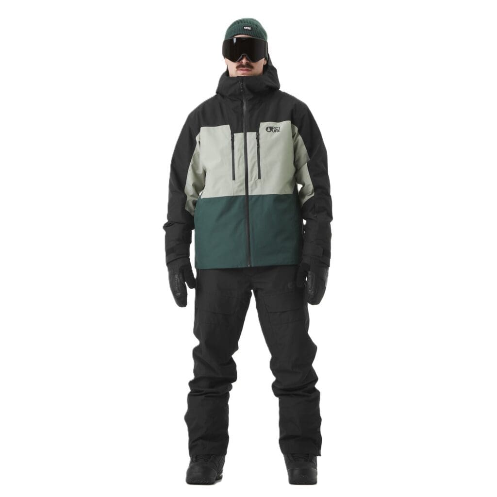 Picture Object Jacket - Black Ponderosa Pine Shadow | Gnomes - The Ski ...