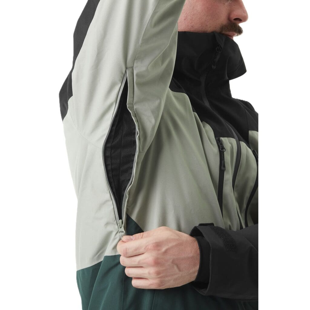 Picture Object Jacket - Black Ponderosa Pine Shadow | Gnomes - The Ski Experts