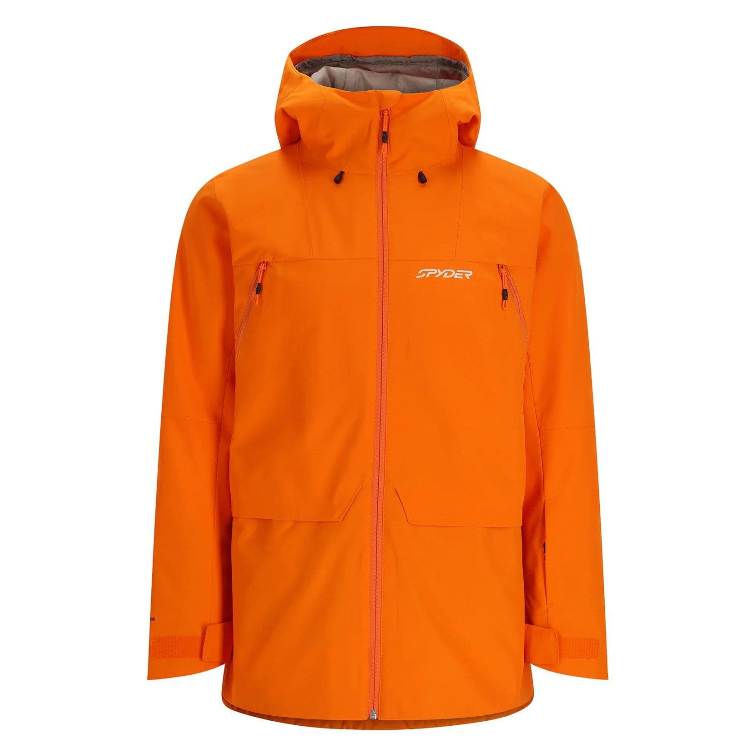 Spyder Field Jacket - Orange Shock | Gnomes - The Ski Experts