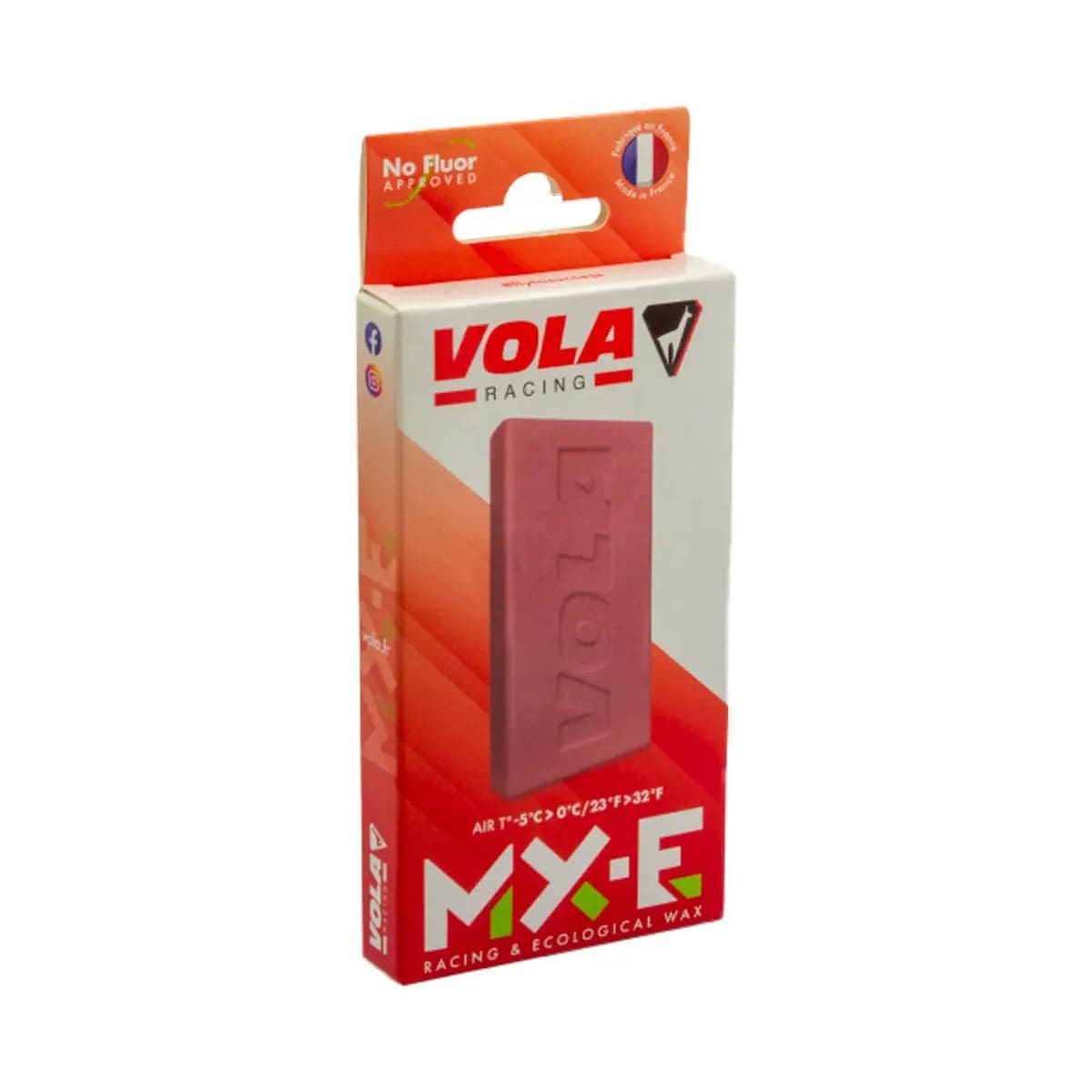 Vola MX-E Red Wax - 80g | Gnomes - The Ski Experts