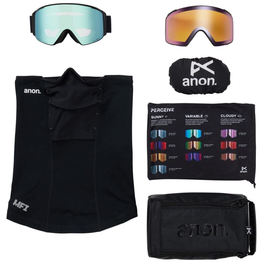 Anon M4S Cylindrical (Bonus + MFI) - Black | gnomes [the ski experts]