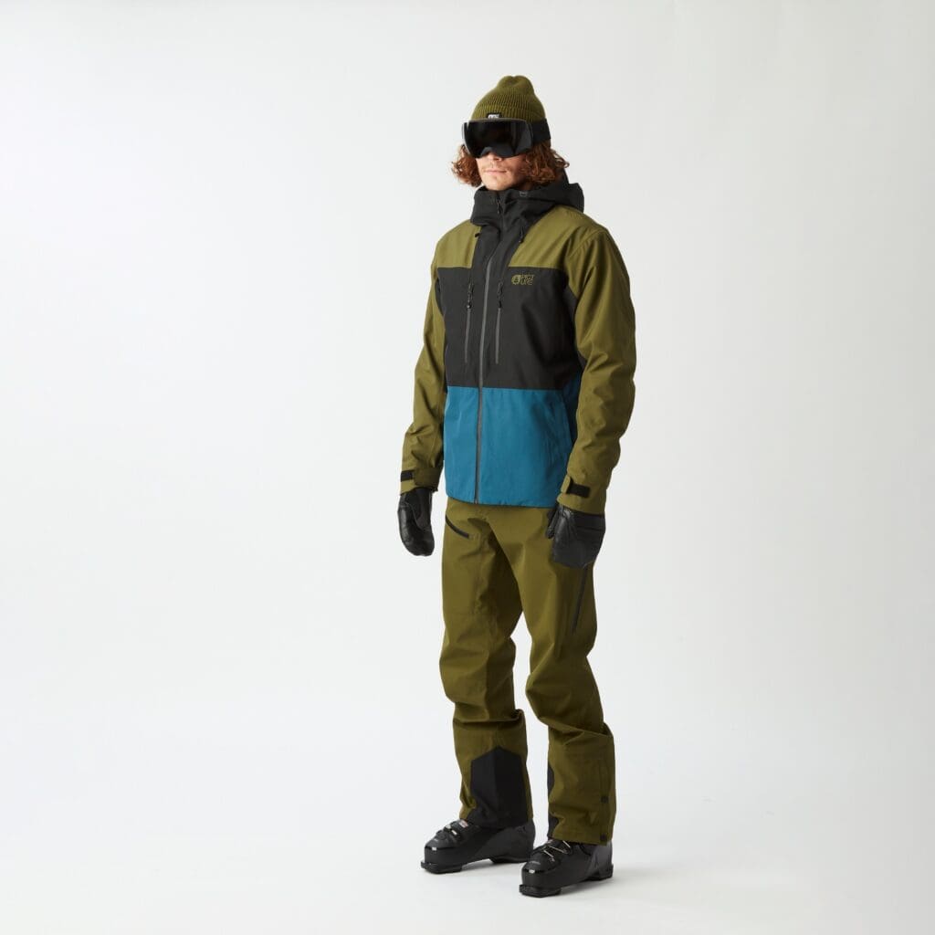 Picture Object Jacket - Tobacco Black | gnomes [the ski experts]