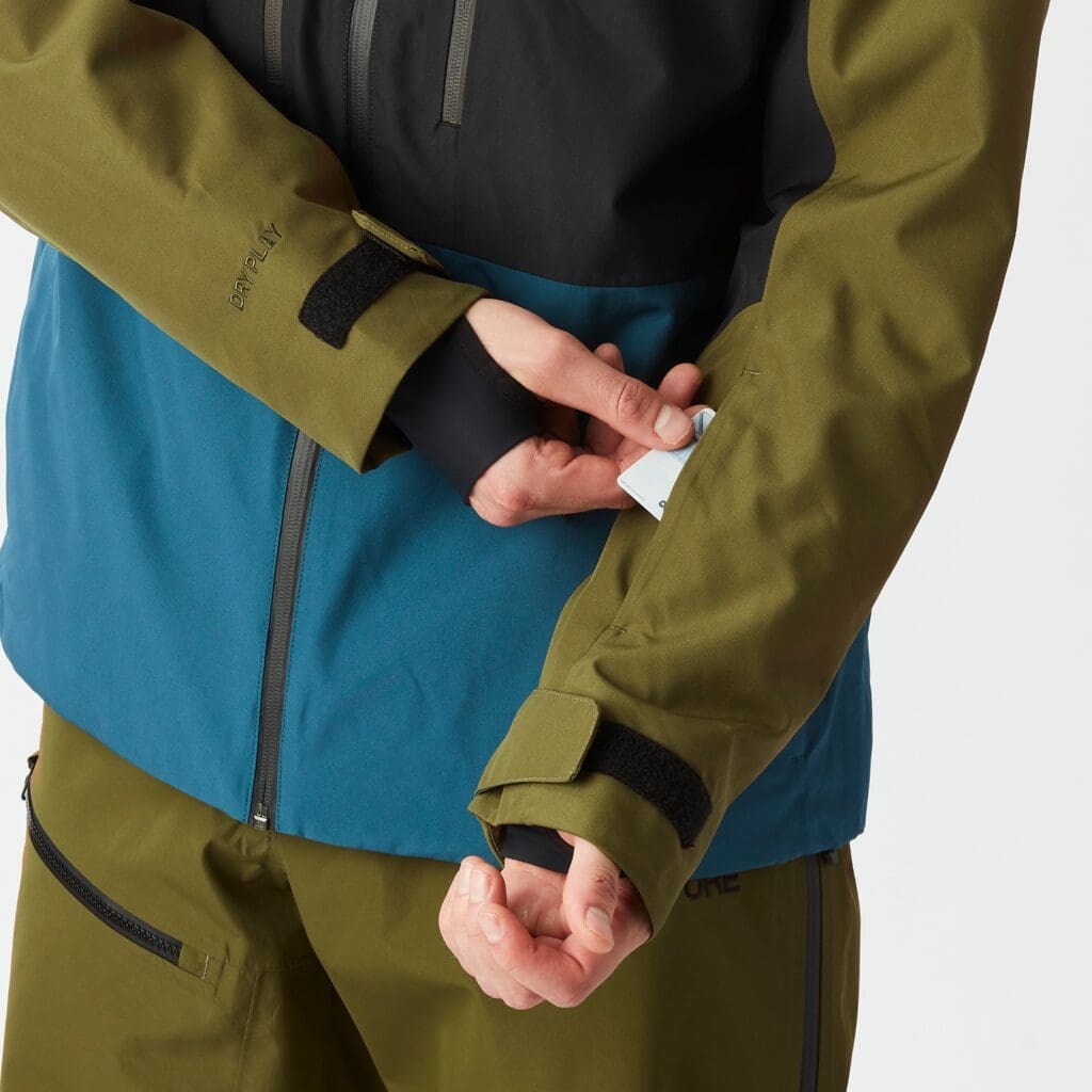 Picture Object Jacket - Tobacco Black | gnomes [the ski experts]