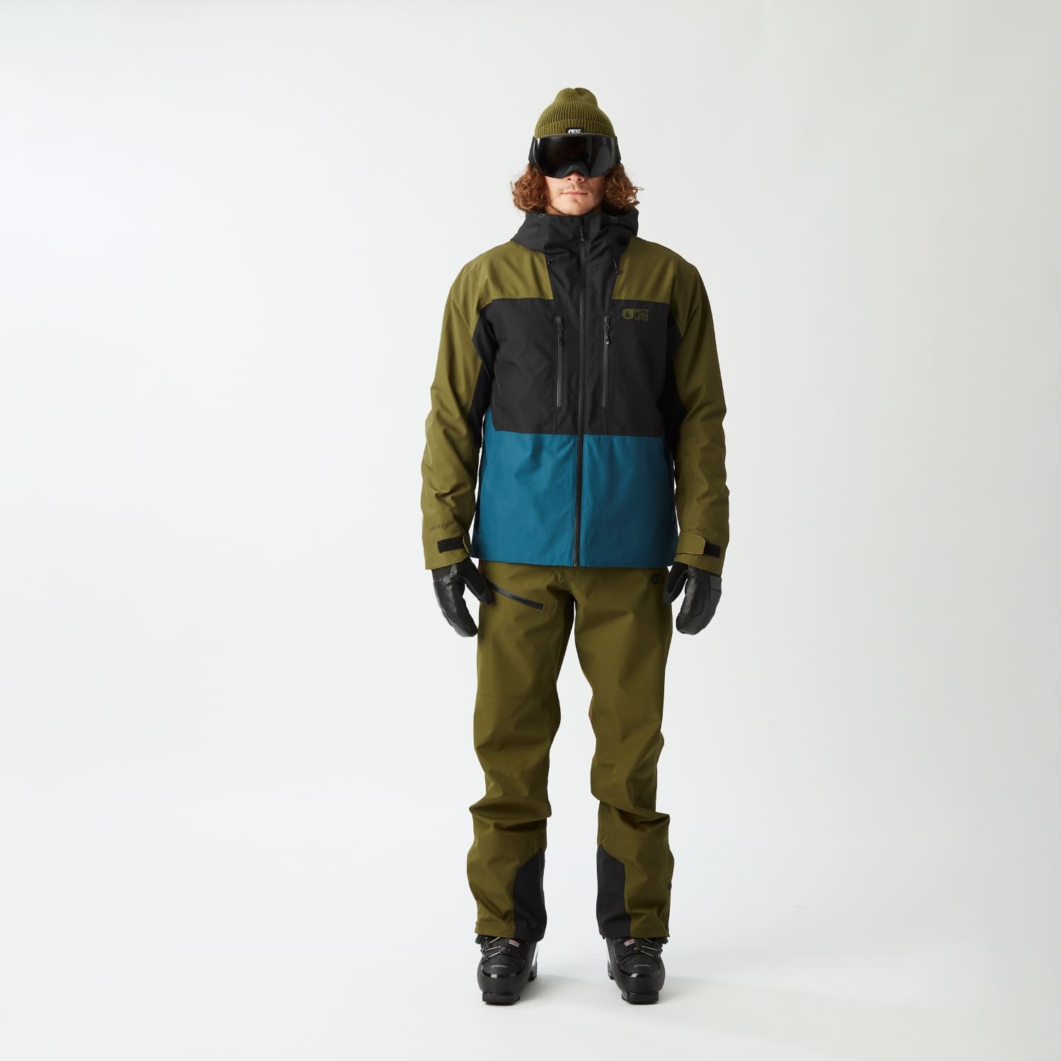 Picture Object Jacket - Tobacco Black | gnomes [the ski experts]